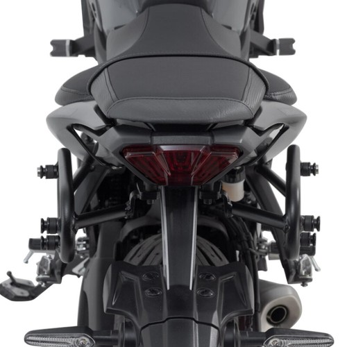 Side Bag Carrier Luggage Rack Cargo Carry Holder For YAMAHA FZ07 MT-07 ...