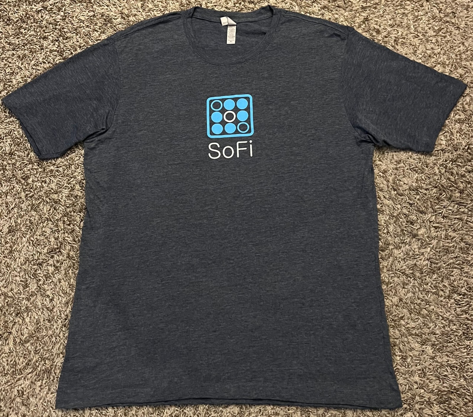 SoFi Official So Smart So SoFi.com Men's Gray T-Shirt… - Gem