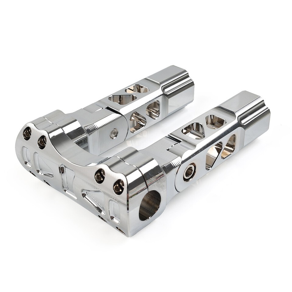 Pullback Handlebar Risers Clamps For Harley Dyna Softail Sportster | eBay