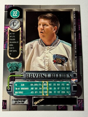 Bryant Reeves Metal Universe '96-'97 Mint | eBay