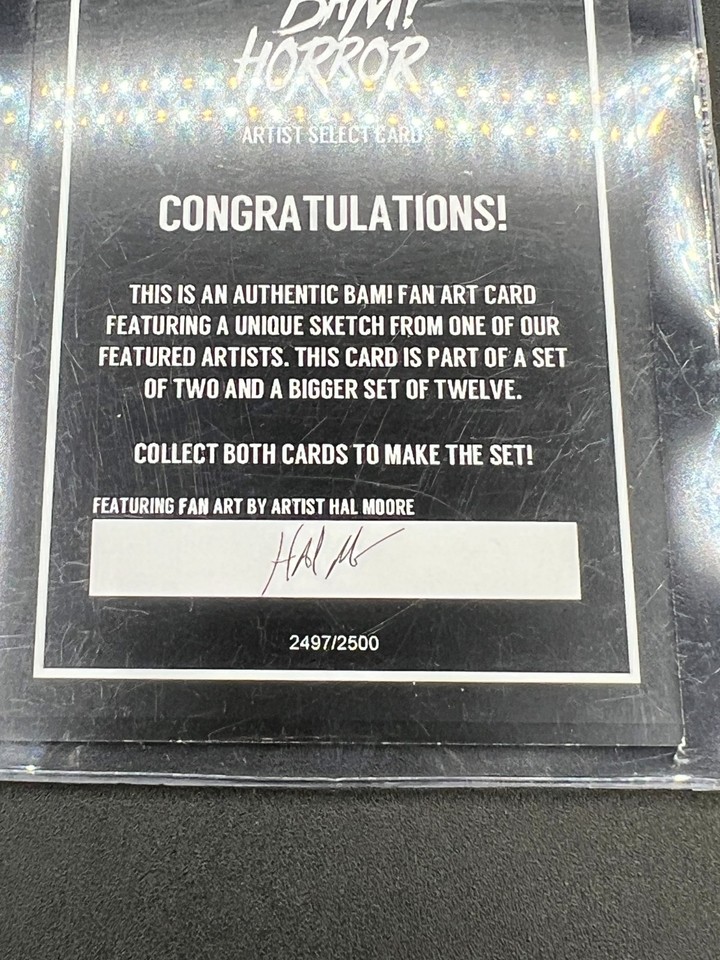 Bam Horror Artist Select Card ~ Halloween Michael Myers ~ Hal Moore ...