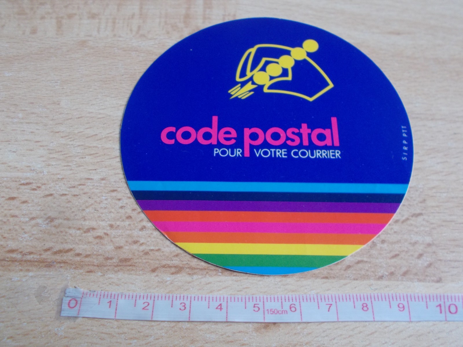 Adesivo LA POSTE - PTT - CODICE POSTALE | eBay