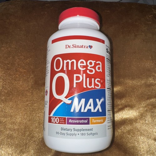 Dr. Sinatra Omega Q Plus MAX – Advanced Heart Health and Healthy 180 ...