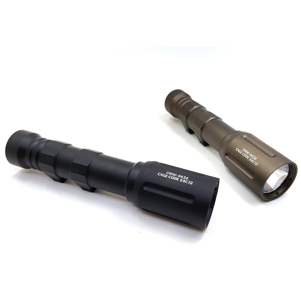SOTAC GEAR Tactical Metal OKW LED Flashlight Short Long Scout Lighting ...