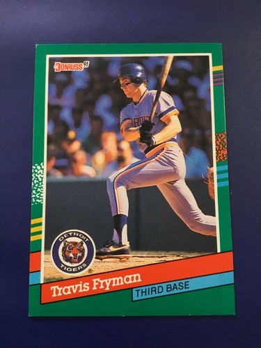 1991 Donruss # 768 TRAVIS FRYMAN ROOKIE RC Detroit Tigers Indians Nice ...