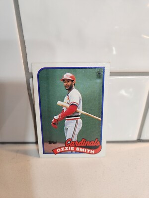 1989 Topps OZZIE SMITH Baseball Card #230 St. Louis Cardinals HOF The ...