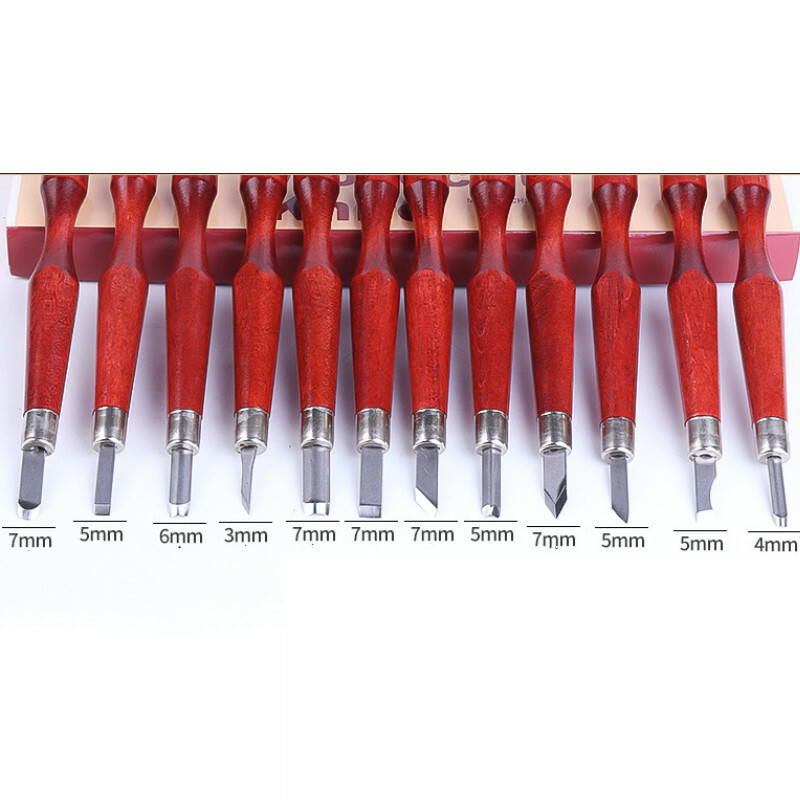 Birch Wood Carving Chisels Knife Kit Woodcut Working Engraving Hand ...
