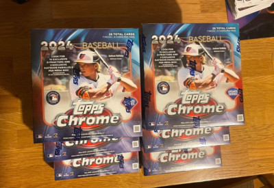 2024 Topps Chrome Update Mega Box Factory Sealed (Lot of 6) | eBay