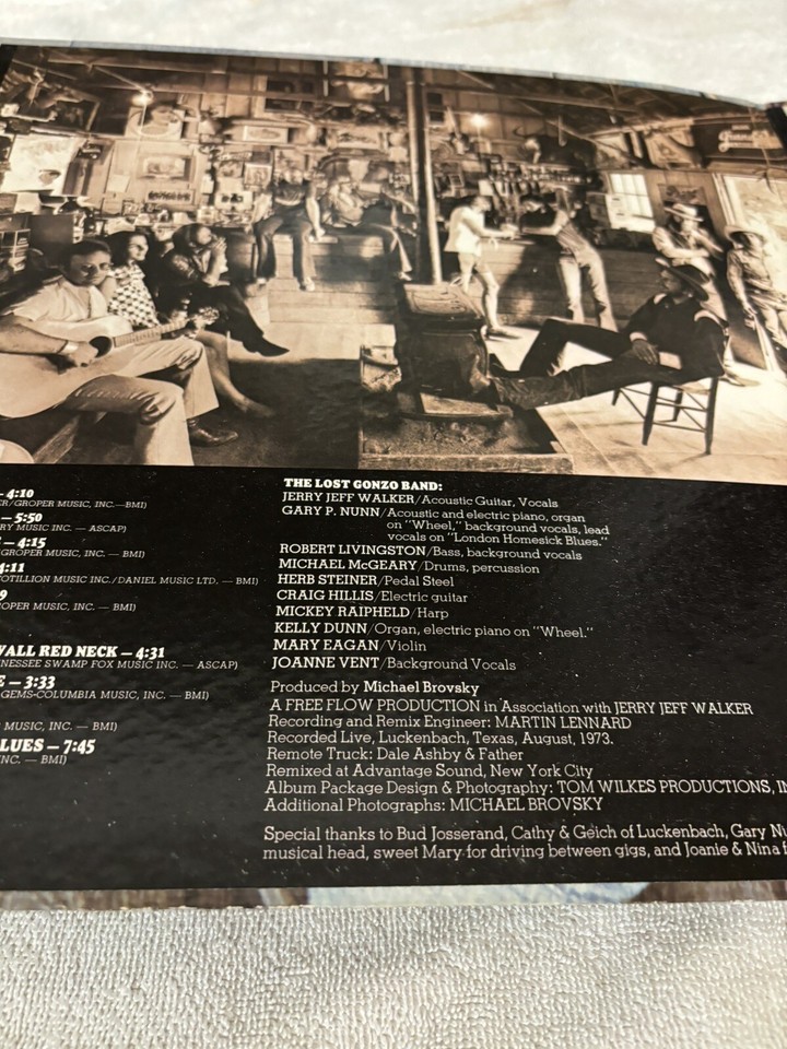 Jerry Jeff Walker Viva Terlingua Vinyl | eBay