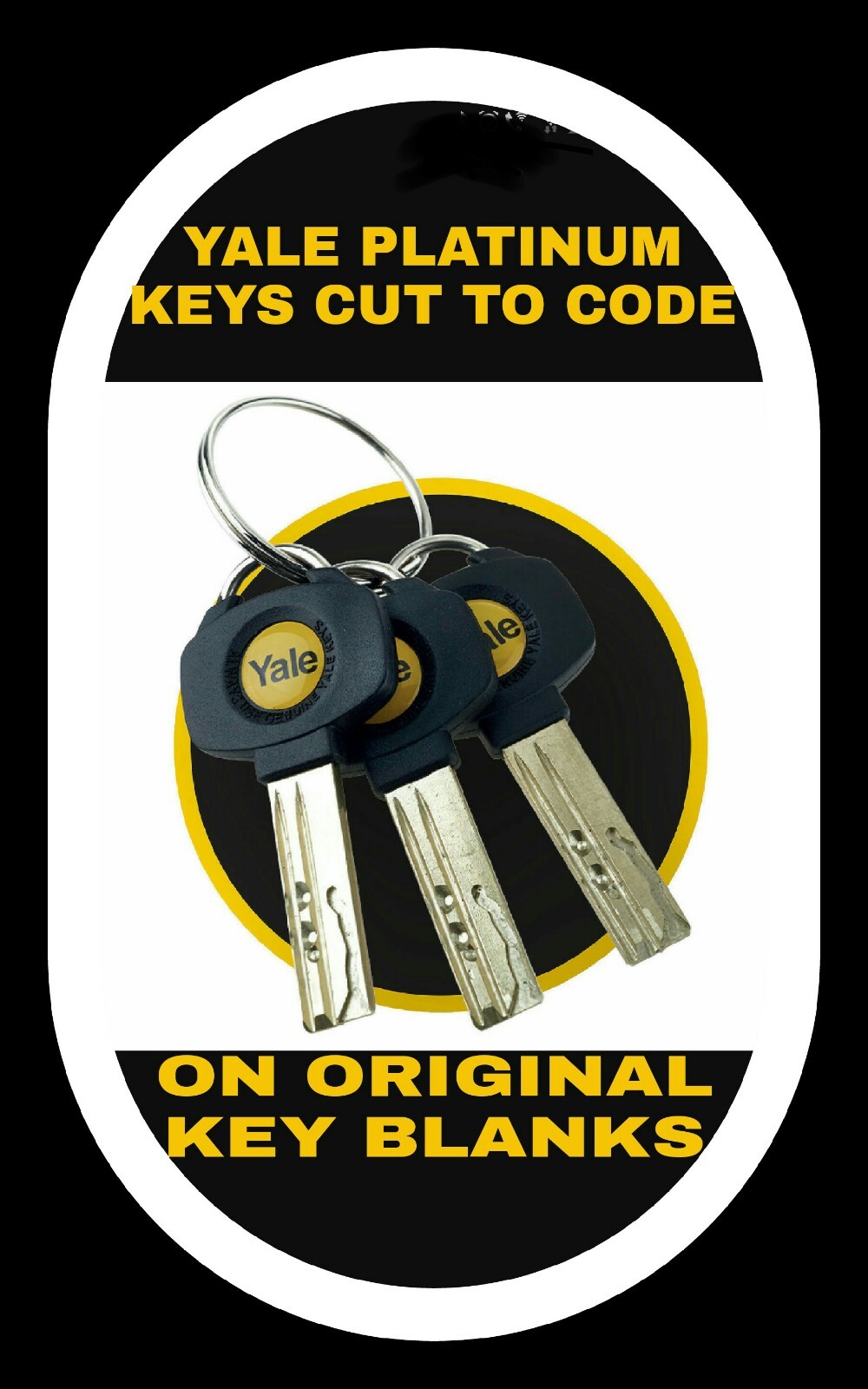Yale Platinum/Yale Superior Key Cut To Code. YALE PD PE PF / D E F ...