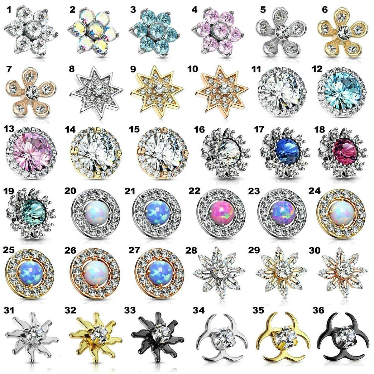 Different Types Of Dermal Piercings