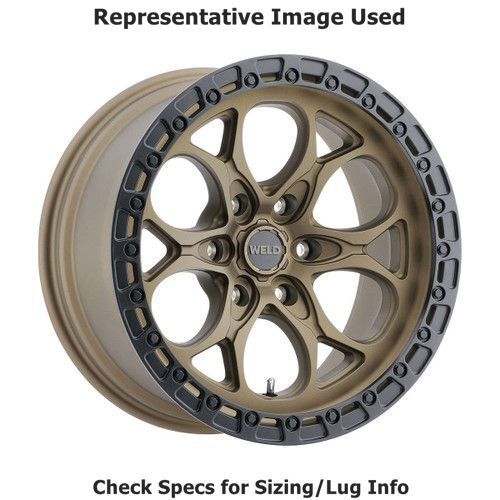 Weld Racing W10689084576 Ledge 6 18x9" Wheel, 6x139.7 Bolt Pattern ...