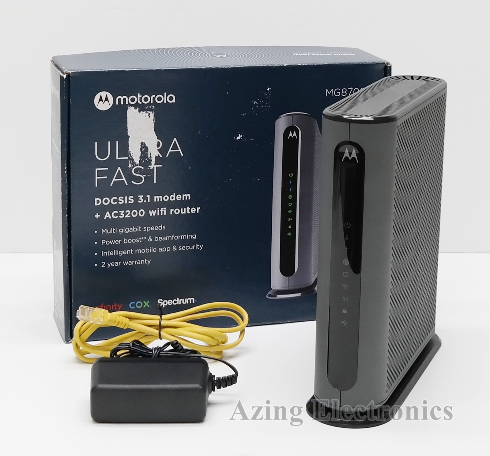Motorola MG8702 AC3200 DOCSIS 3.1 Cable Modem Router (Good) | eBay