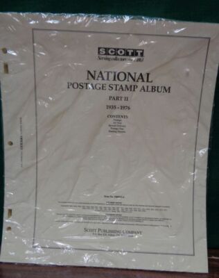 Scott US National Stamp album collection pages supplement Pt 2 1935 ...