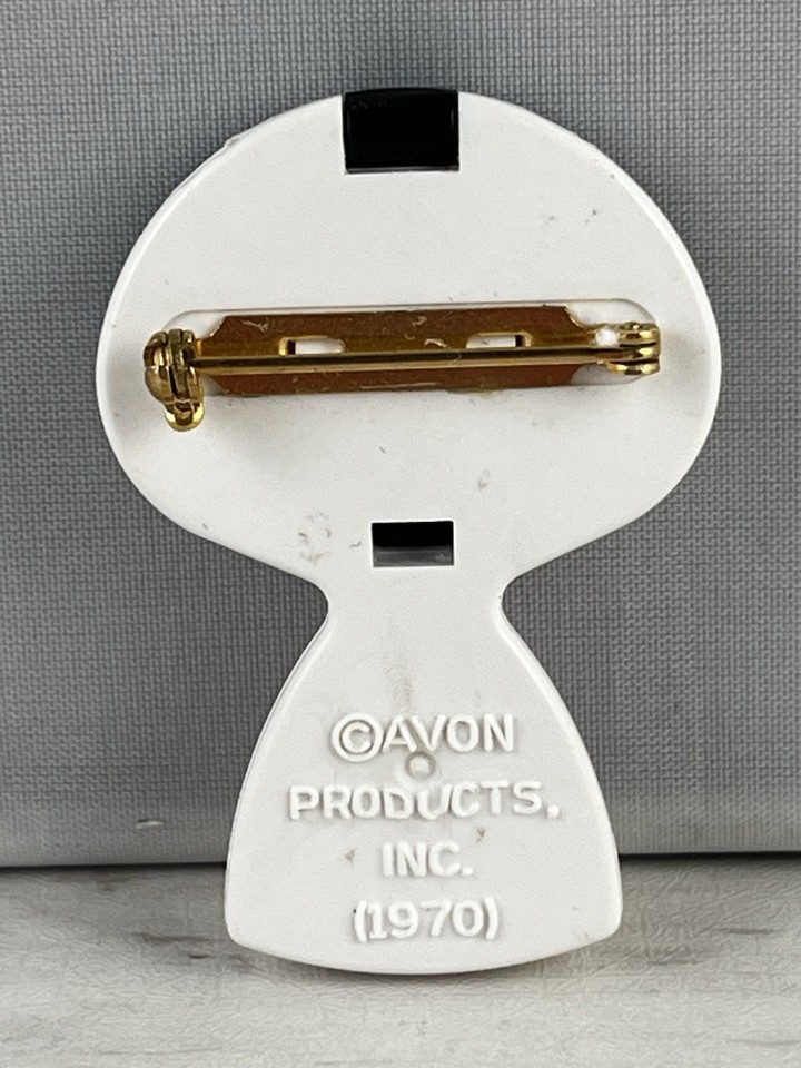 Vintage 1970s Avon Fragrance Glace Pin Pal Small World Black Hair | eBay