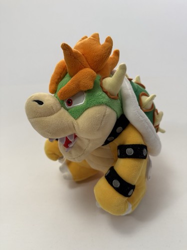 Bowser Nintendo Super Mario Bros 10” Plush Stuffed Animal Villain San ...