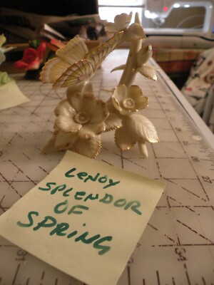 Lenox Collector Splendor Of Spring Butterfly Hand Painted In Gold ...