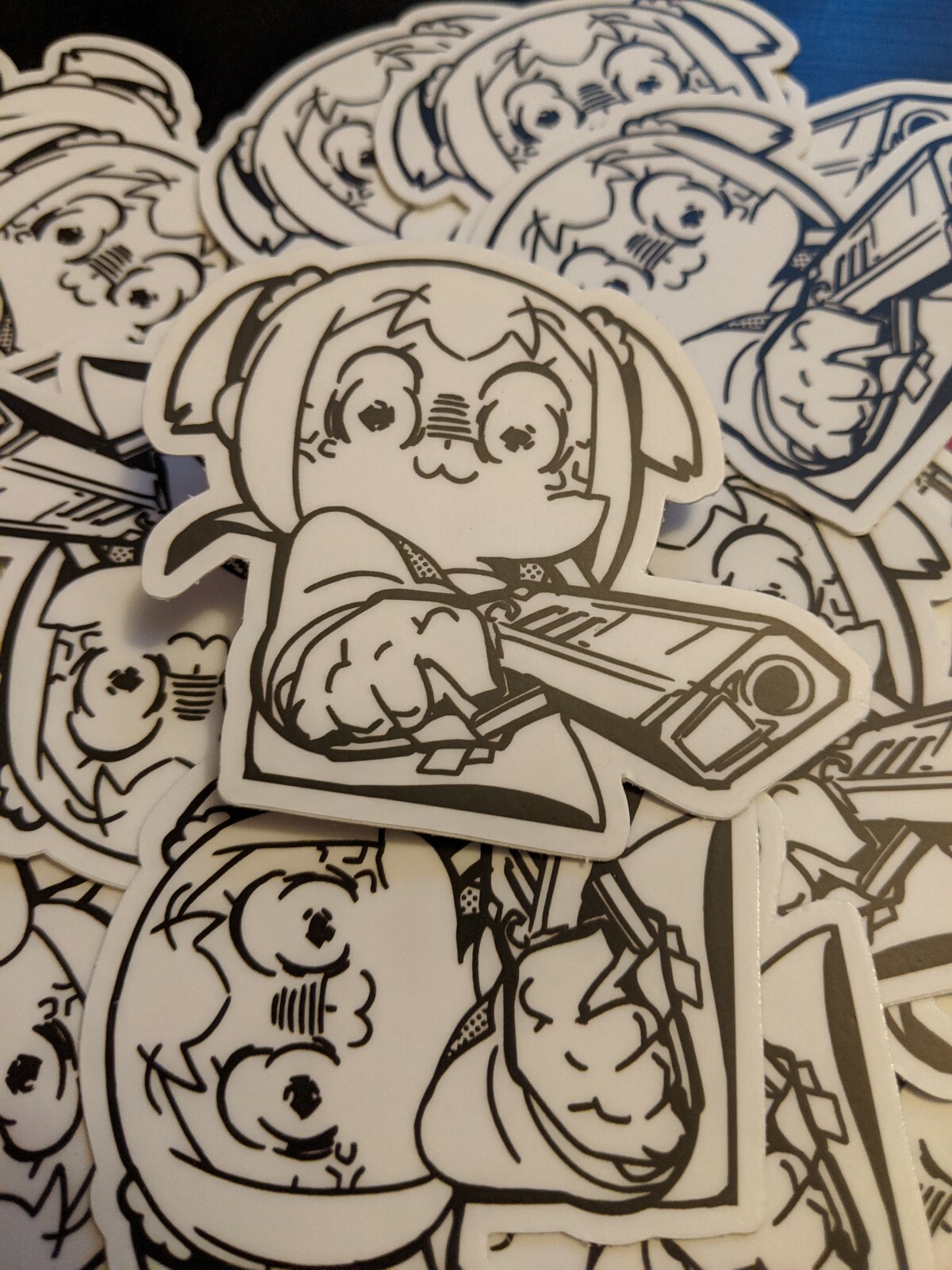 POP TEAM EPIC Angry Pipimi Sticker Vinyl Weatherproof 3 x 3 inches | eBay