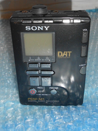 Sony PCM-M1 Digital Audio Tape (DAT) Portable Recorder | eBay