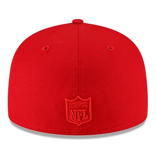 New Era Las Vegas Raiders Red 5950 Fitted Hat NFL Color Pack Scarlet ...