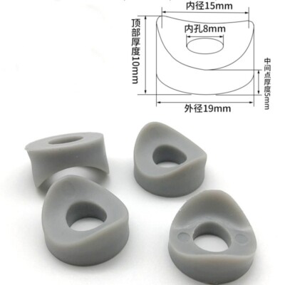 30Pcs Plastic Round Washers, 8mm X 19mm X 5mm Grey PE Concave Washer | eBay