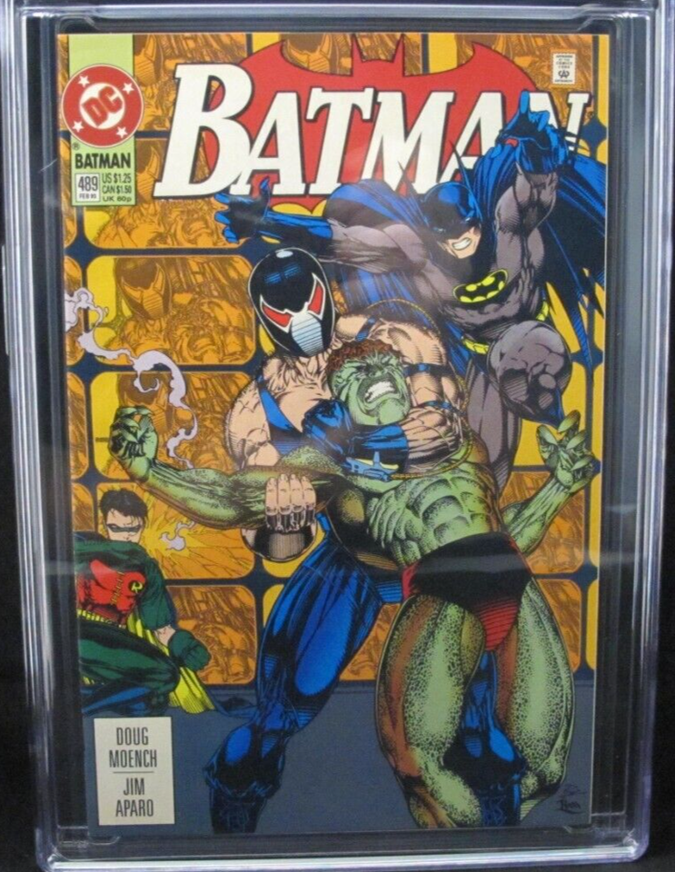 Batman #489 CGC 9.6 1993 Killer Croc & Bane app Azrael as Batman | eBay