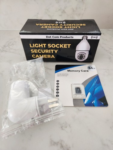 Dot Com Products Light Socket 5G Security Camera | eBay