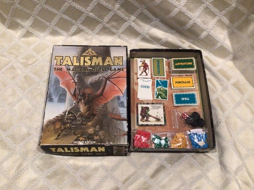 Vintage Games Workshop Talisman 2nd Edition Adventure Board Game ...