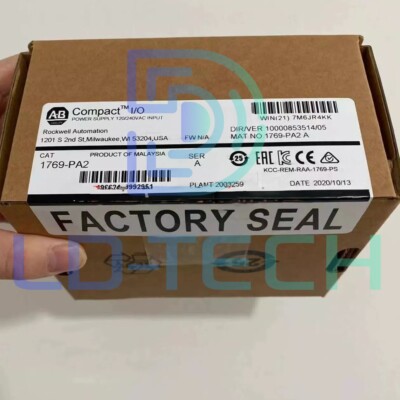 1PC New Factory Sealed 1769-PA2 SER A CompactLogix AC Power Supply ...