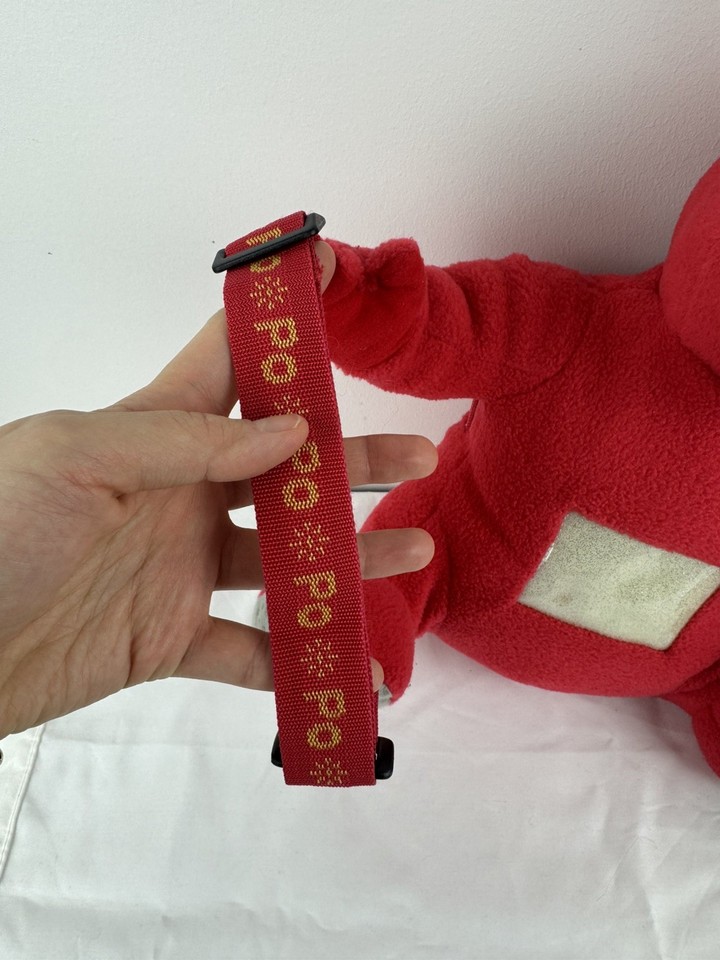 Vintage 1998 Teletubbies Po Plush Backpack Red | eBay