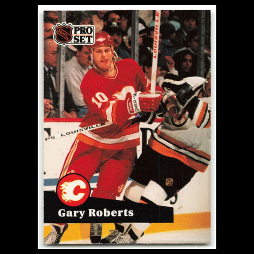 Gary Roberts #30 1991 Pro Set Calgary Flames Hockey Card NHL NM | eBay