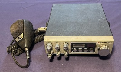 Vintage President Thomas J CB 40 Channel Radio w/ Astatic Mic | eBay