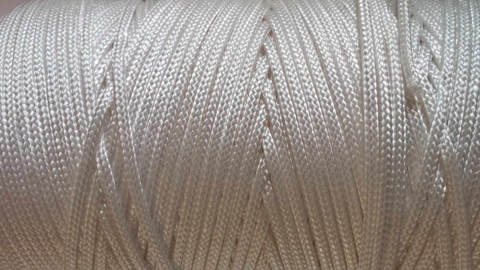 10 Metres of White Nylon Braided Cord Thread Twine (1.3mm 2mm 3mm 4mm ...
