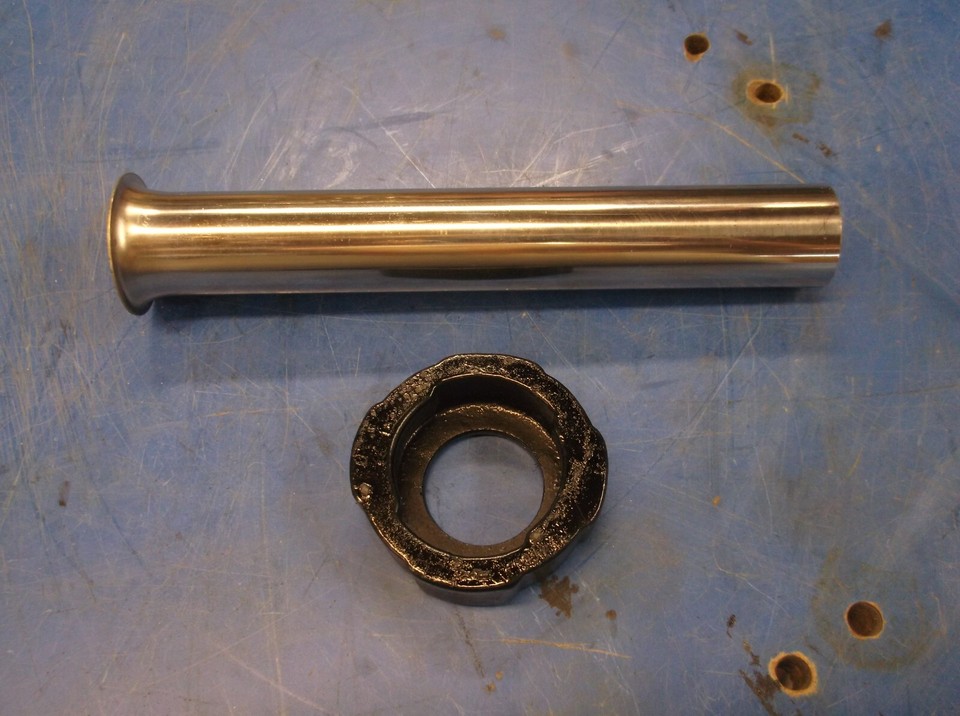 ENTERPRISE & OTHER NUT & 1" STAINLESS STEEL TUBE SAUSAGE STUFFER LARD ...