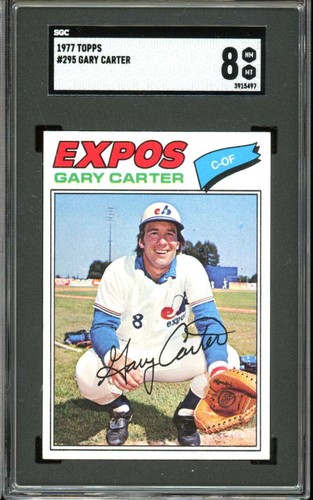 1977 Topps #295 Gary Carter Expos HOF SGC 8 NM-MT | eBay