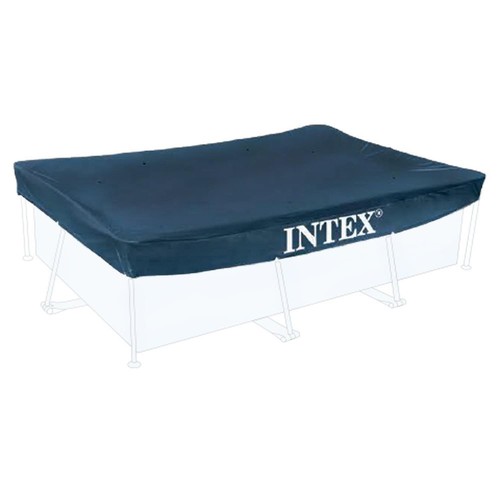 Intex 28038 Abdeckplane Pool Abdeckung 300x200 cm Rechteckig Überhang ...