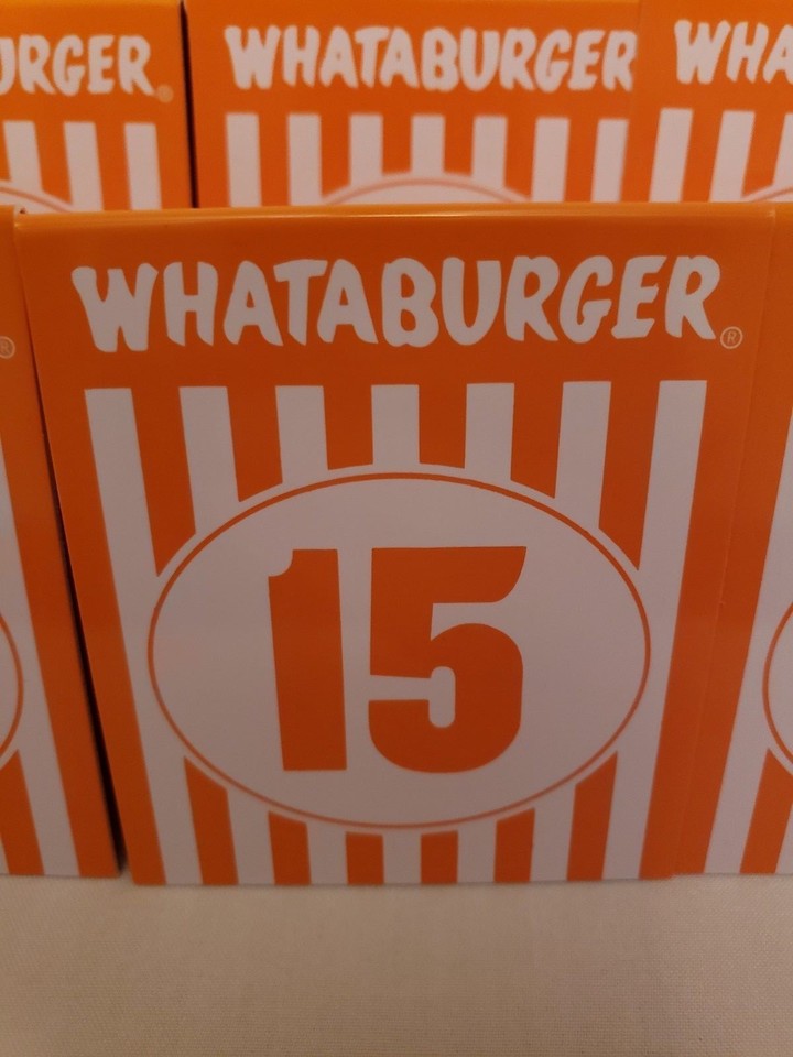 Individual WHATABURGER Restaurant Table Tent Numbers - Modern Glossy | eBay