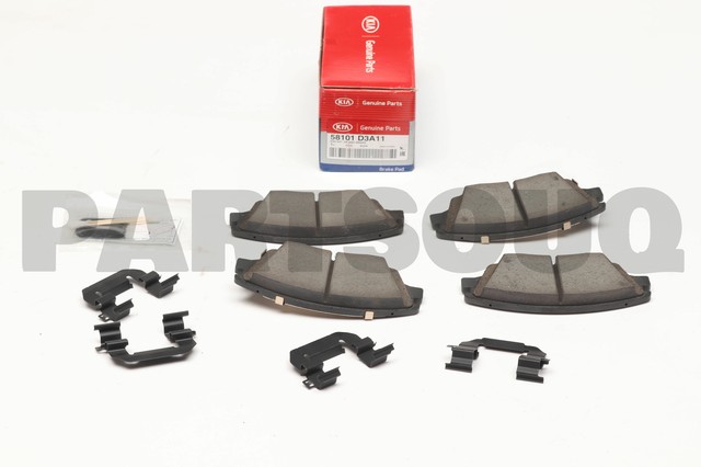 58101D3A11 Genuine Hyundai / KIA PADKIT-FRONTDISCB | eBay