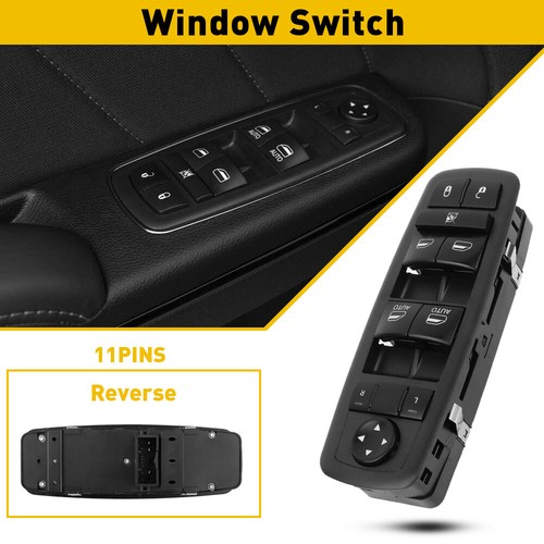 MASTER WINDOW CONTROL POWER SWITCH 2015-19 FOR CHARGER DODGE CHRYSLER ...