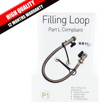 Gas Electric Combi Boiler Filling Loop Fill Loop Part L WRAS Approved ...