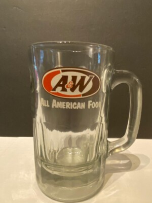 Vintage A & W Root Beer Glass Mug 6” tall Pre-owned | eBay
