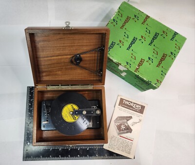 Vintage Thorens Automatic Disc Music Box with 25 discs | eBay