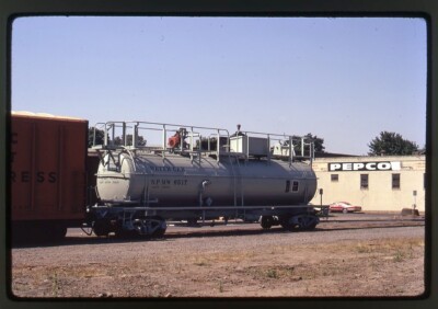 SP Southern Pacific Water Car Tanker #6517 - Vintage Railroad Slide | eBay