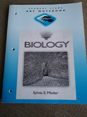 Biology Student Study Art Notebook | eBay