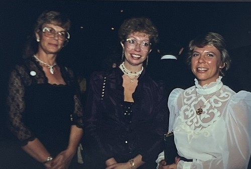 Vintage Photo Slide 1983 Women Smiling Posed Dresses | eBay