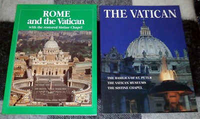 Rome and the Vatican & The Vatican | 2 Photography Book Combo | Art ...