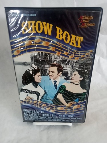 SHOW BOAT, VHS 1987 AVA GARDNER, KATHRYN GRAYSON, HOWARD KEEL ...