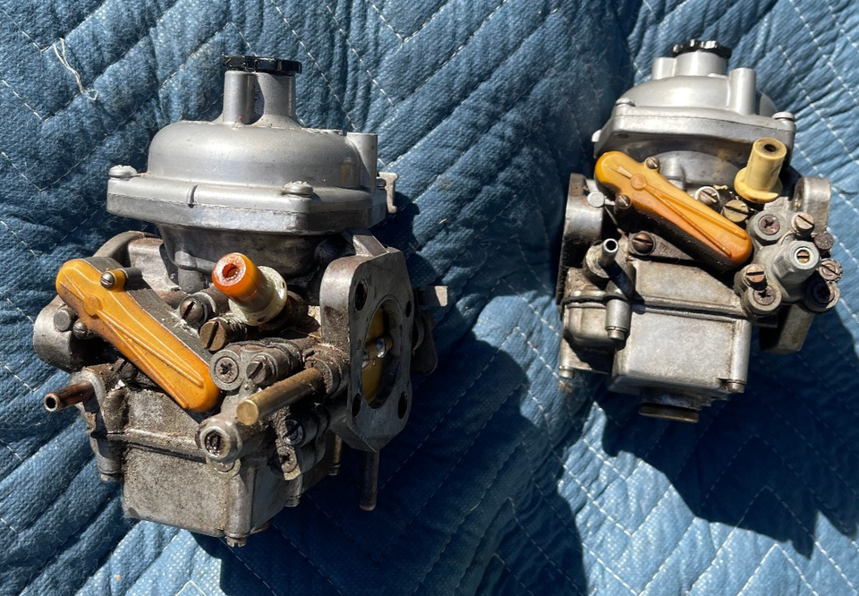 Original Matched Pair Zenith Stromberg CD150 Carburetors for Triumph ...