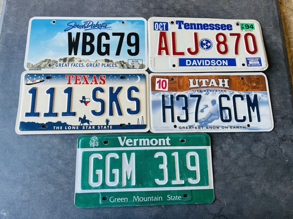 COMPLETE SET OF ALL FIFTY UNITED STATES LICENSE PLATES——CHECK IT OUT ...