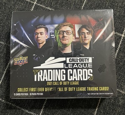 2021 Upper Deck Call of Duty League Sealed Hobby Trading Card Booster ...